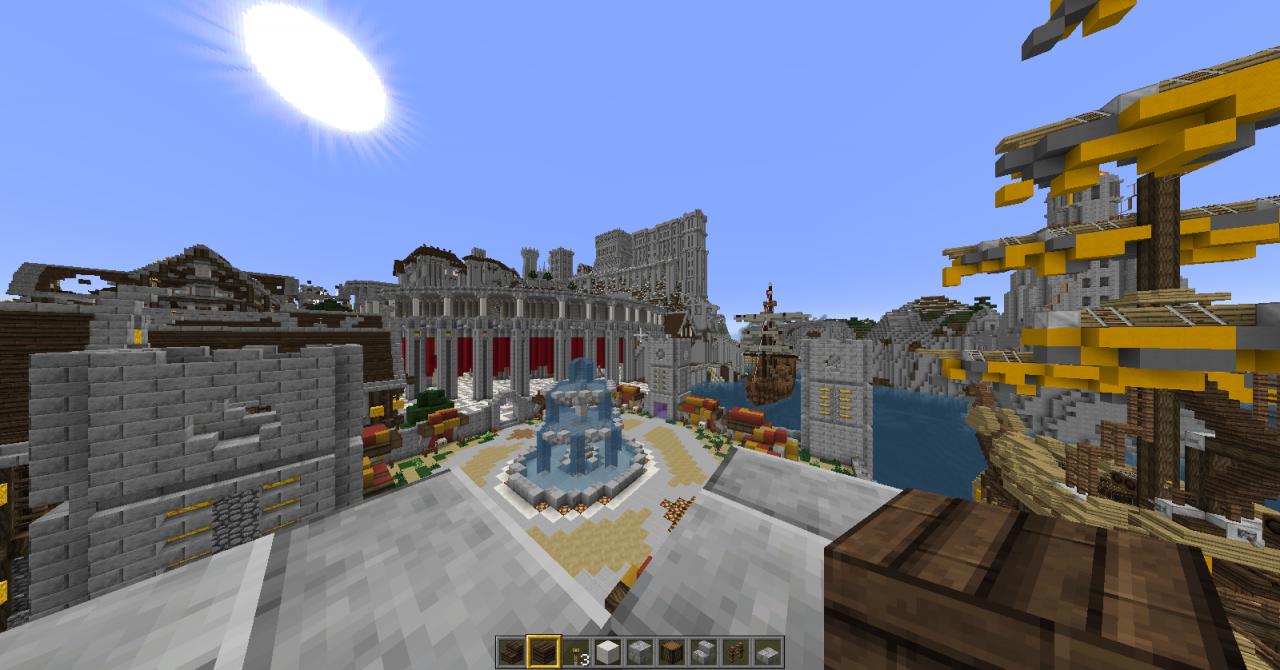 The city of Orhod Minecraft Map