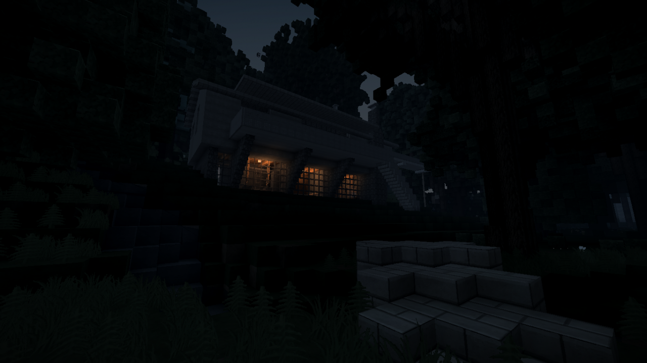 modern cottage Minecraft Map