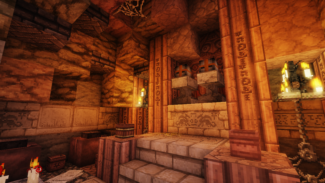 Petra styled town #WeAreConquest Minecraft Map