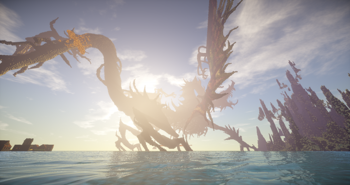 colossal doragon Minecraft Map