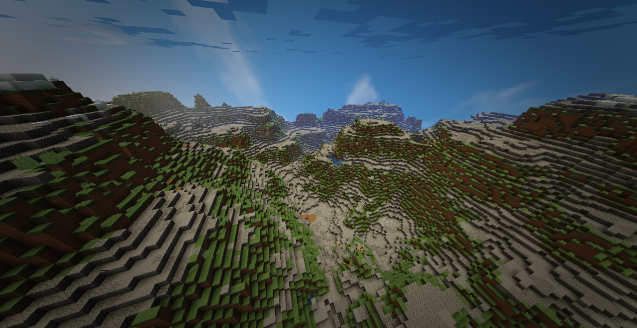 [Small] Terrace Peaks Minecraft Map