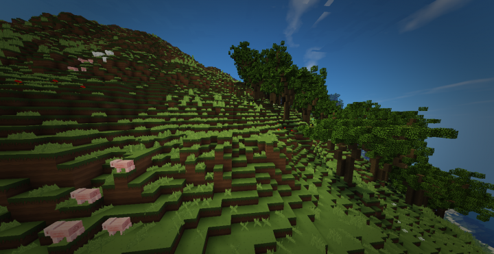 [Small] Terrace Peaks Minecraft Map