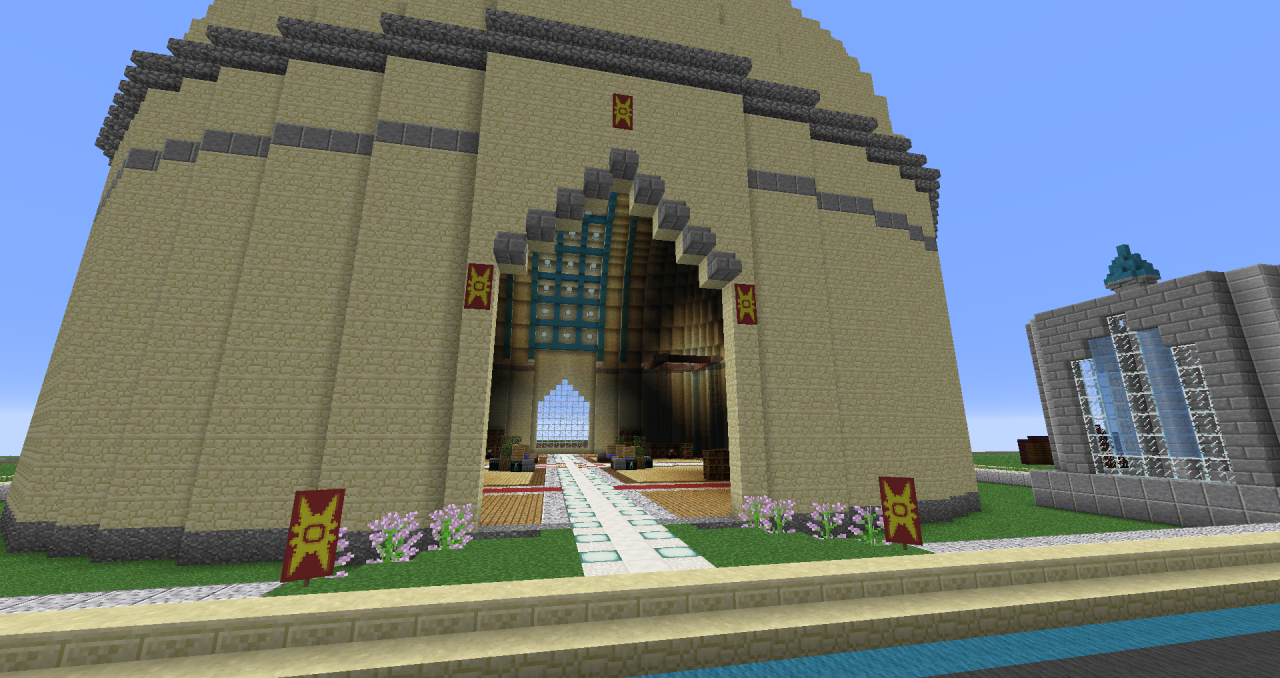 Eastbound Sundome Minecraft Map