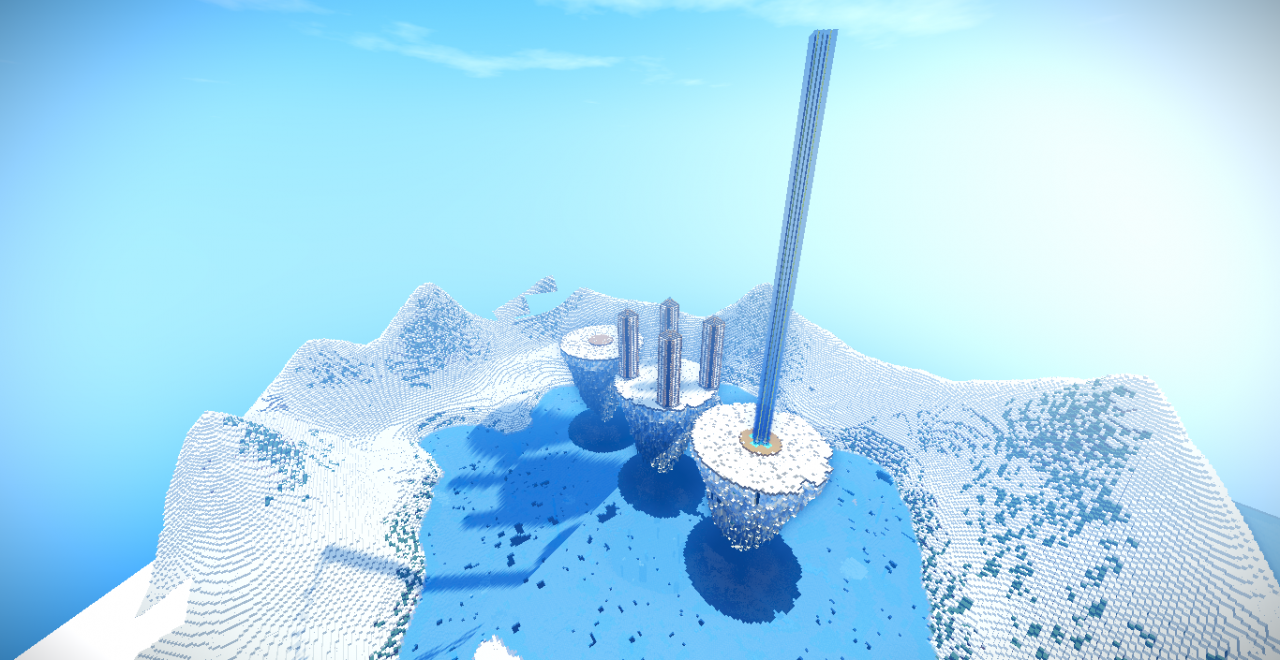 Ice Islands Minecraft Map