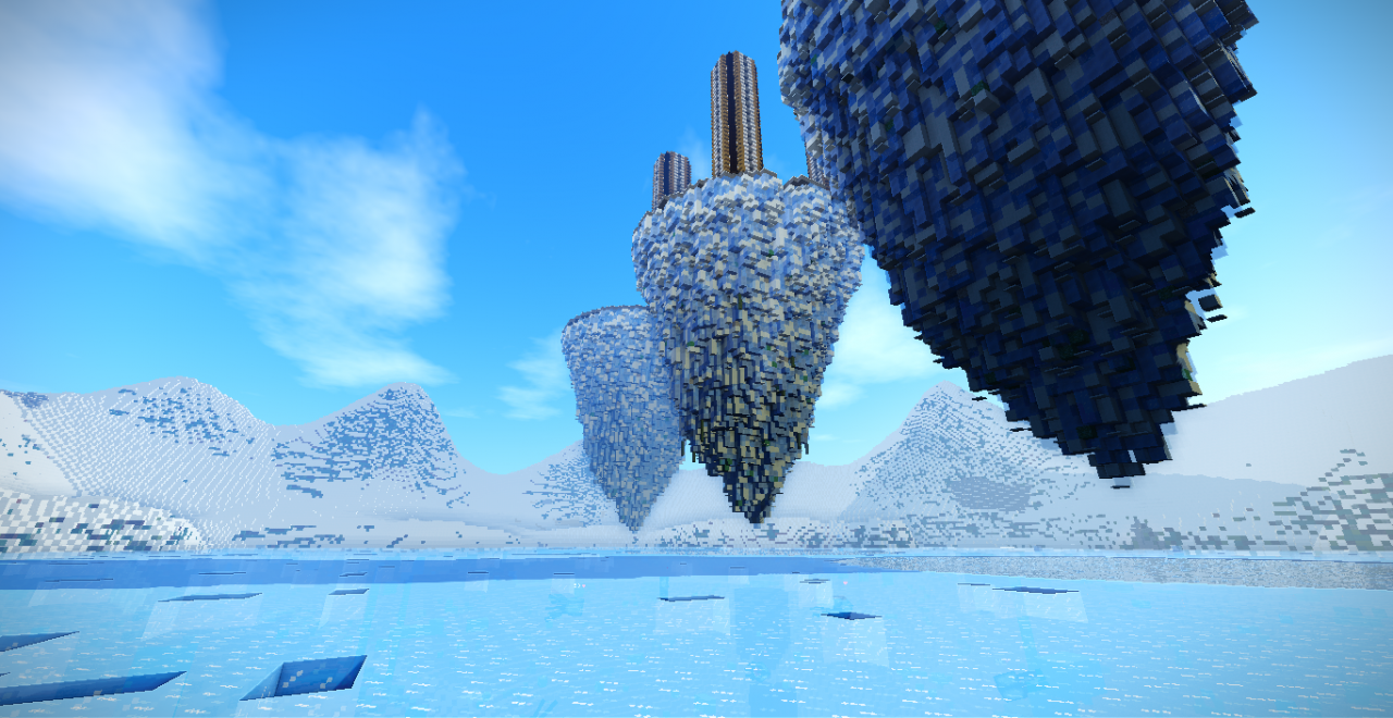 Ice Islands Minecraft Map