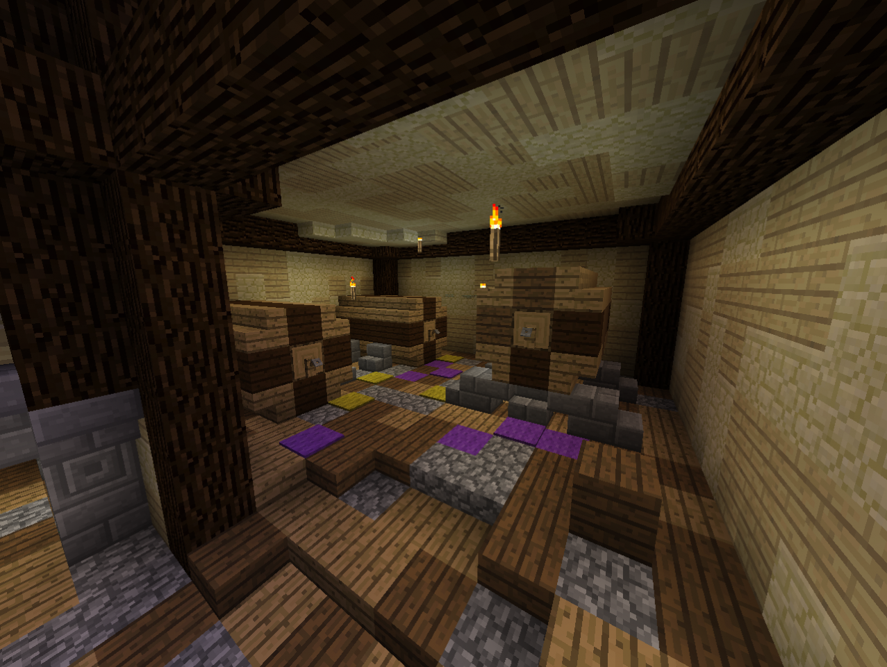 ♦ Magicraft ♦ London street + Leaky cauldron Minecraft Map