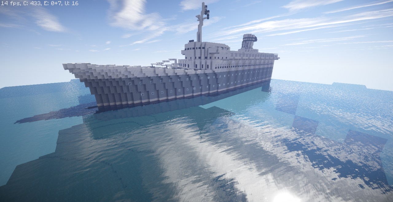 SS Sunshine Majesty Minecraft Map