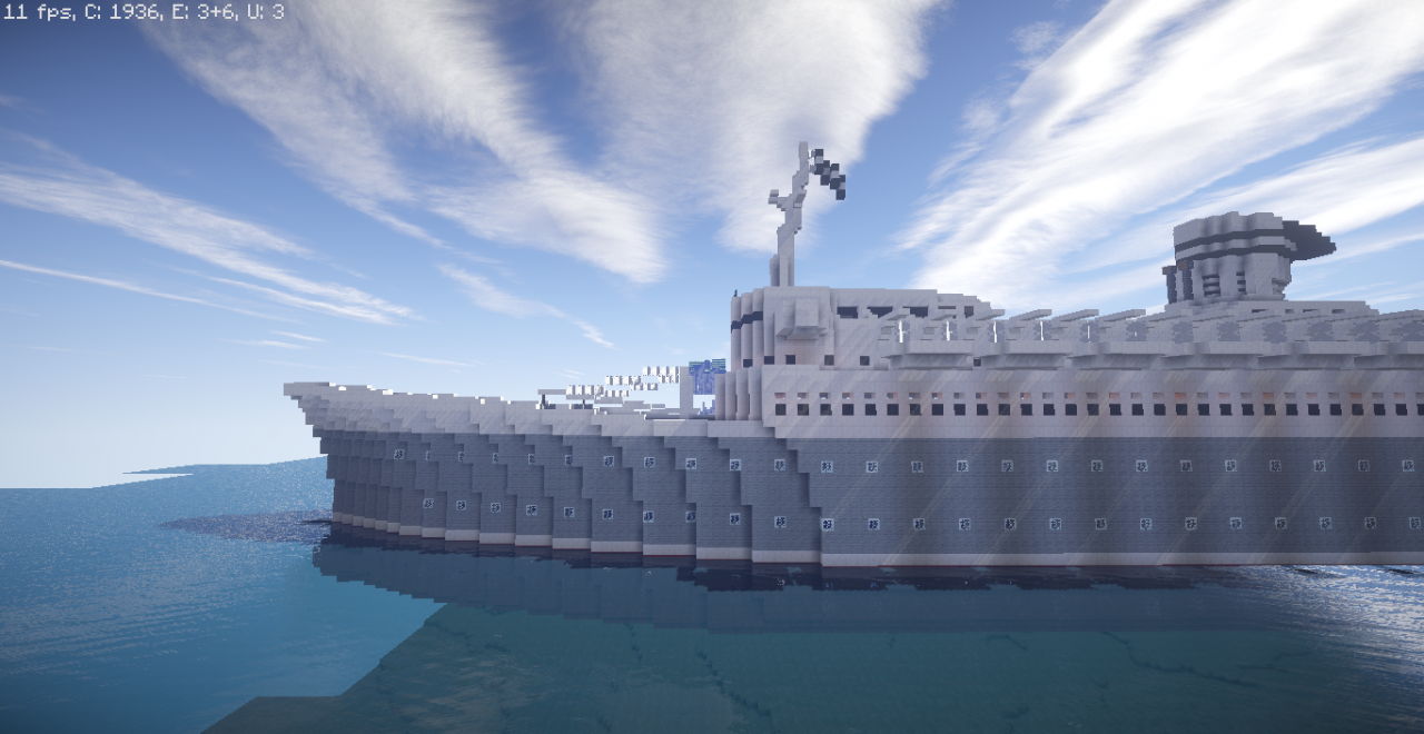 SS Sunshine Majesty Minecraft Map