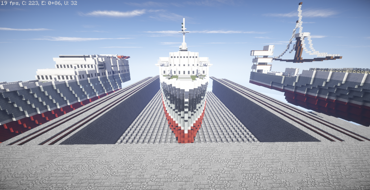 SS Sunshine Majesty Minecraft Map