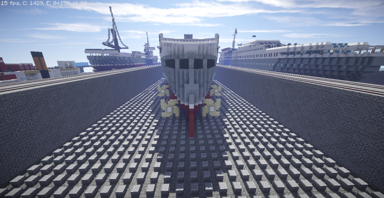 SS Sunshine Majesty Minecraft Map