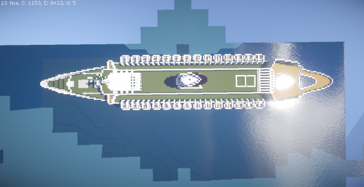 SS Sunshine Majesty Minecraft Map