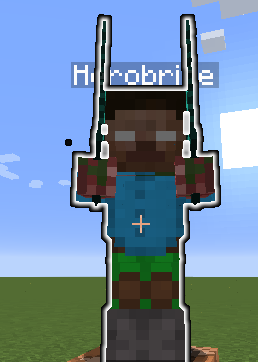 Herobrine command Minecraft Map