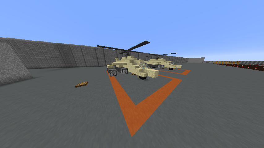 Two Mil Mi-24 Minecraft Map