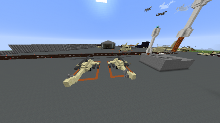 Two Mil Mi-24 Minecraft Map