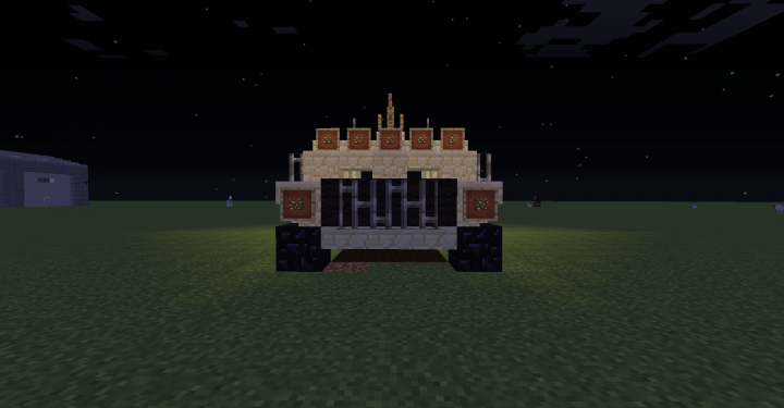 Humvee (HMMWV) Minecraft Map