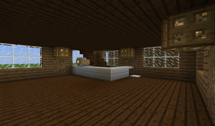 Wooden Old Shop Minecraft Map