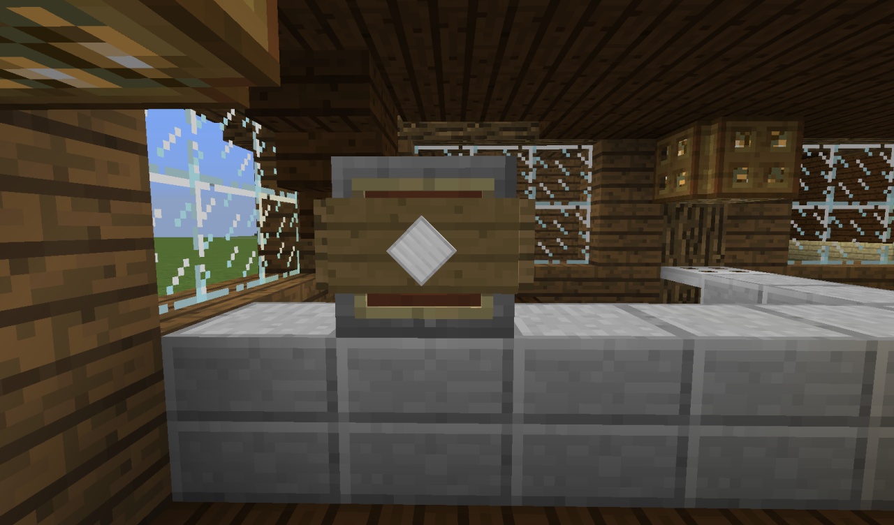 Wooden Old Shop Minecraft Map