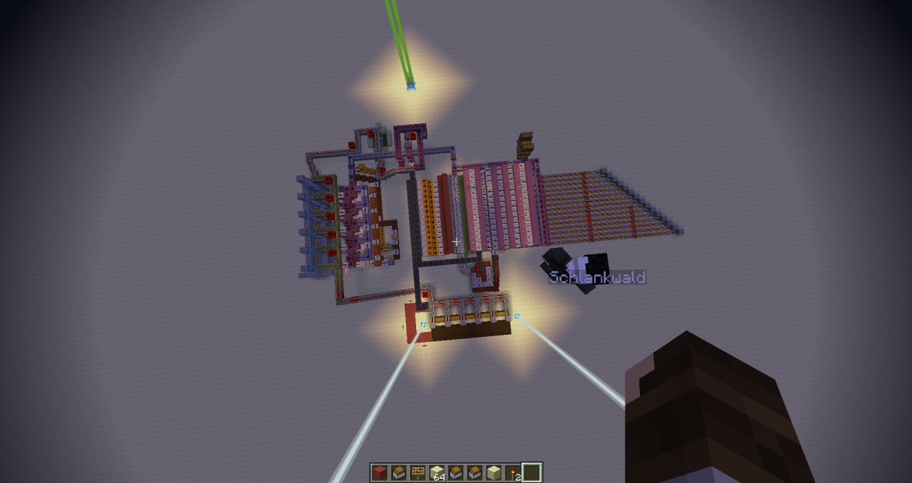 Vanilla/Survival Minecart Mail System (no command blocks) Minecraft Map