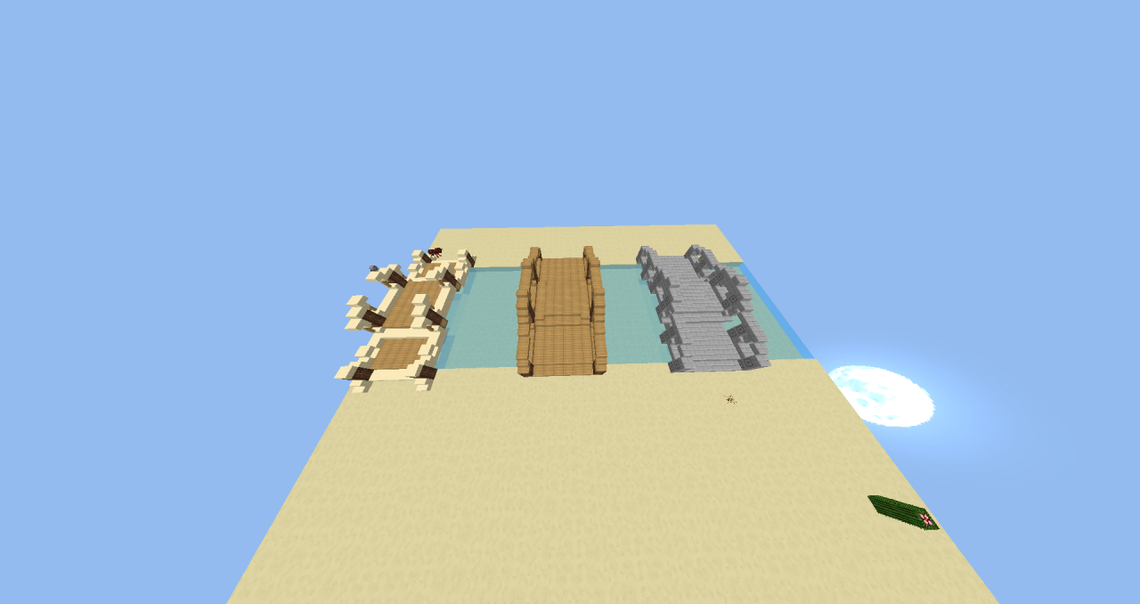 Sky's Bridge Bundle - 7 EPIC THEMED BRIDGES Minecraft Map