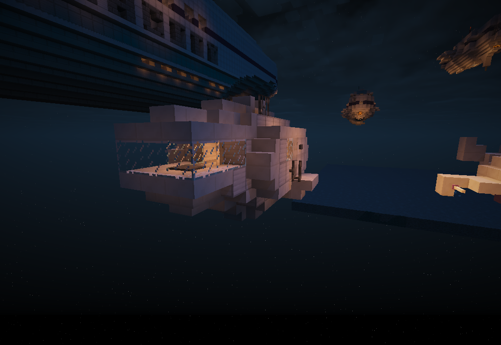 A.R.K. Labs Hover Shuttle craft mk.4 Minecraft Map