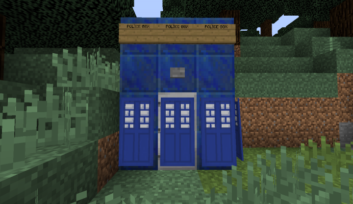 Basic Tardis Build Minecraft Map
