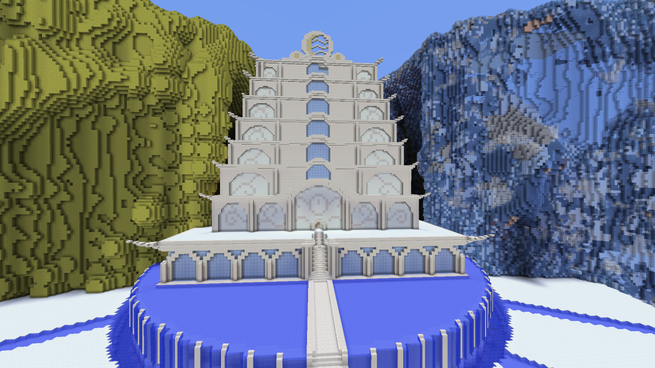 Northern Water Tribe City - Updating while building... Minecraft Map