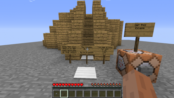 The Useless Button Minecraft Map