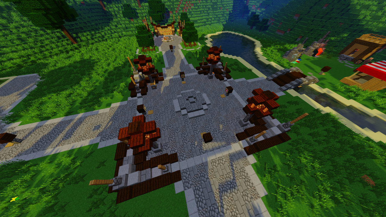 Texture World Map 1.8 Minecraft Map