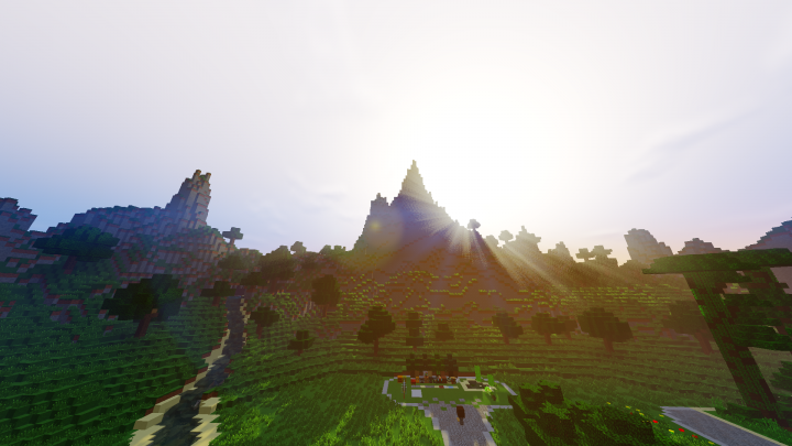 Texture World Map 1.8 Minecraft Map