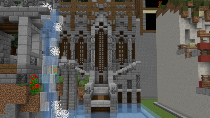 Small 35x35 Plot: Medieval theme Minecraft Map