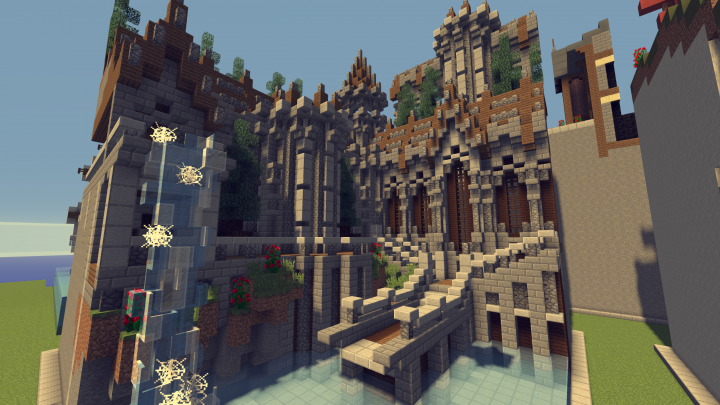 Small 35x35 Plot: Medieval theme Minecraft Map