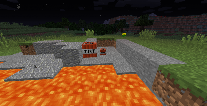 Mini-TNT 1.11 Edition in One Command Minecraft Map