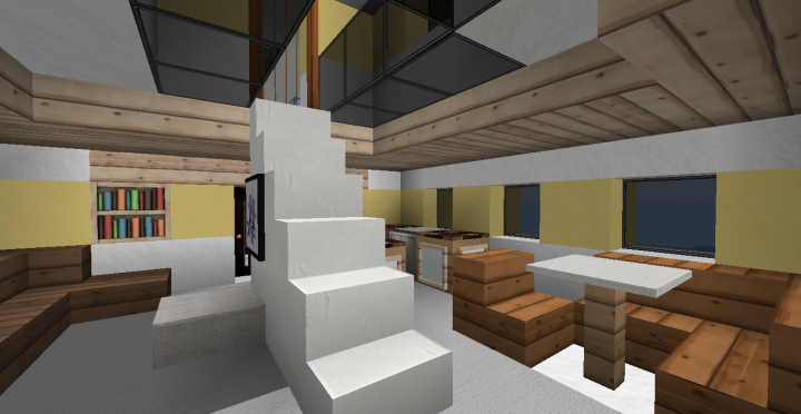 Sailing Boat (full interior) Minecraft Map