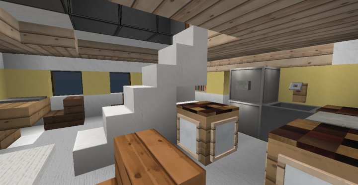 Sailing Boat (full interior) Minecraft Map