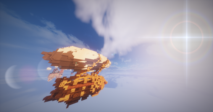 Epic Airship Schematic Minecraft Map