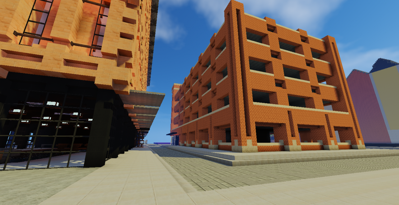 Realistic Parking Garage Minecraft Map