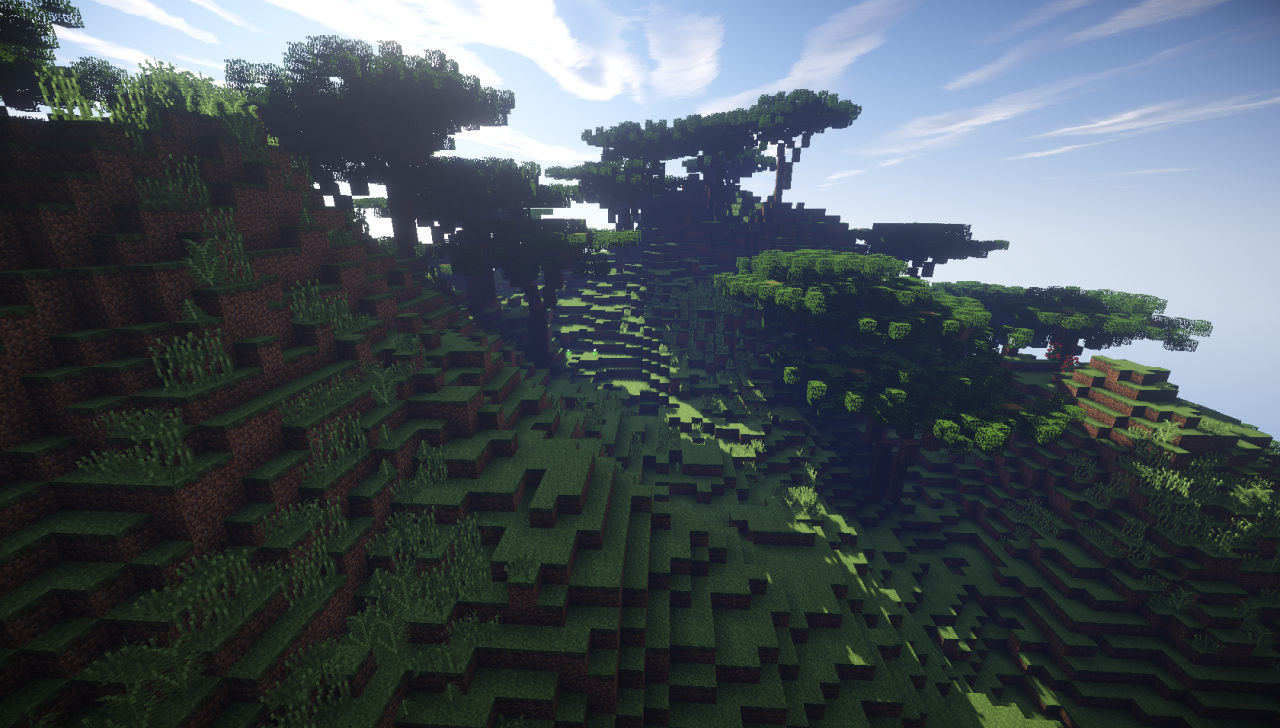 Custom realistic terrain-Paradise islands Minecraft Map