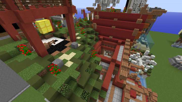 Small 35x35 Plot: Oriental Theme Minecraft Map