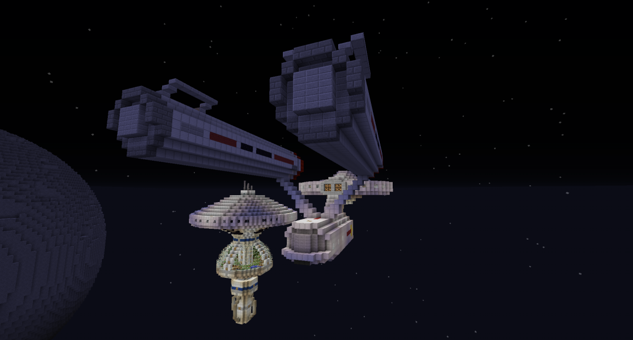Fun Sized USS Enterprise Minecraft Map