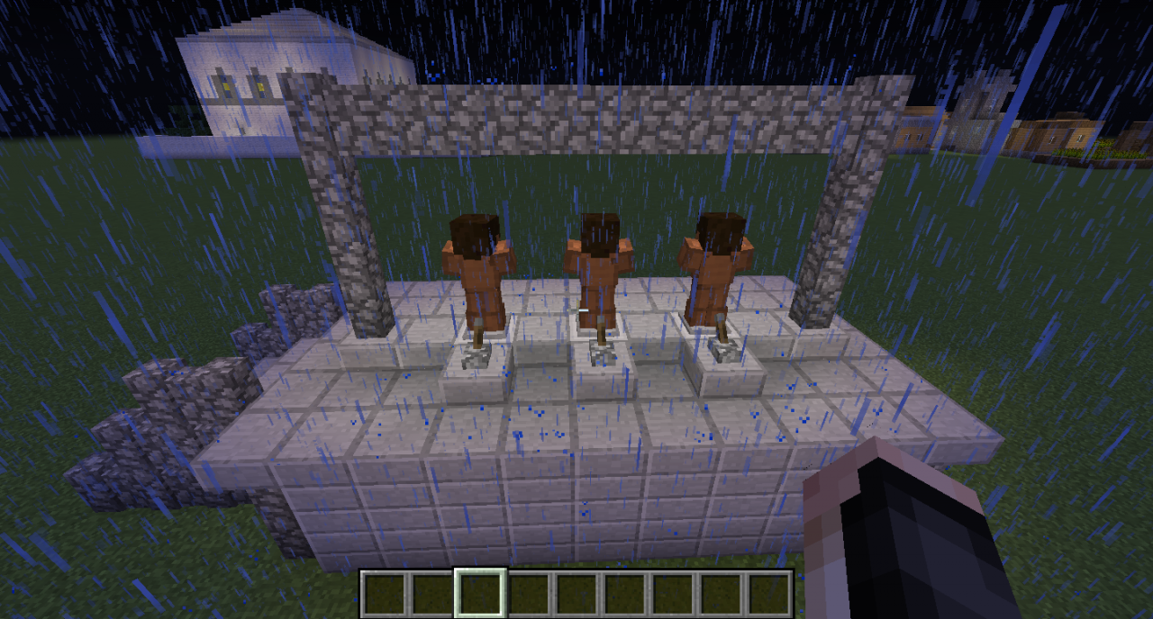 forca antiga old gallows Minecraft Map