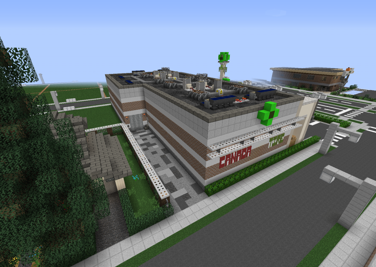 Canadian Tire (Greenfield City) Minecraft Map