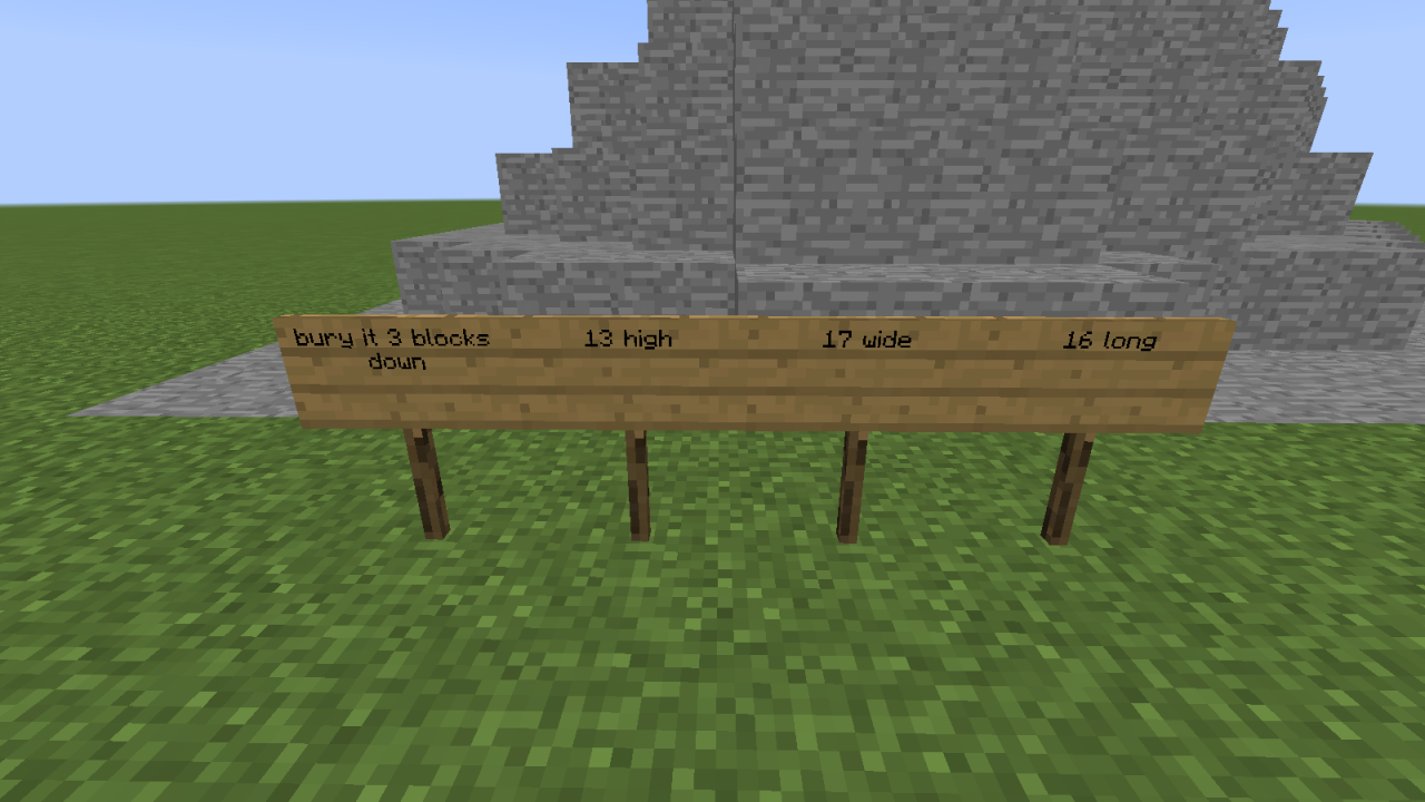 Mini Mountain Minecraft Map