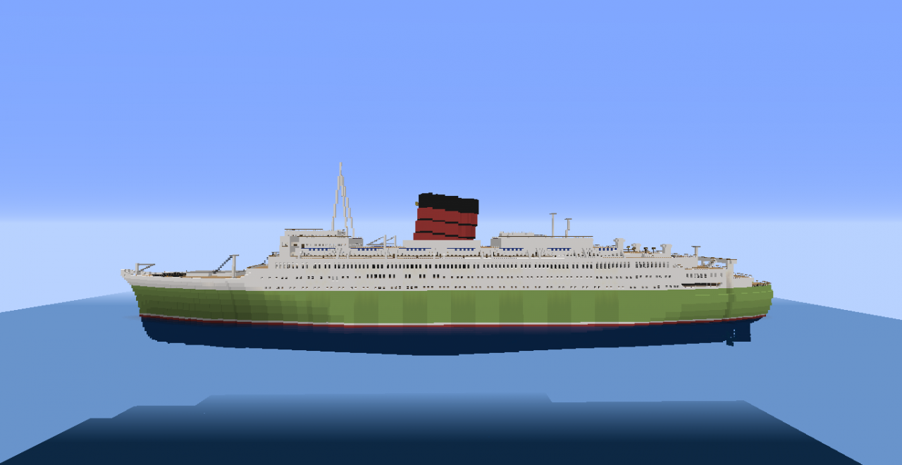 R.M.S. Caronia 2016 update Minecraft Map