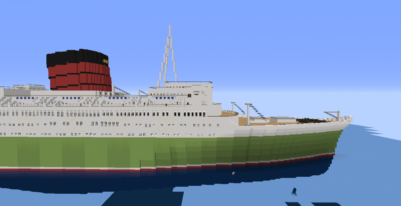 R.M.S. Caronia 2016 update Minecraft Map
