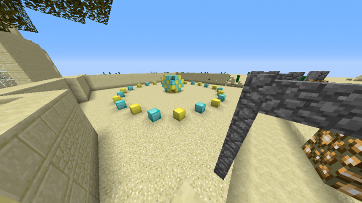 The Creeper Desert: Minecraft 1.12.2 Survival Games Map Minecraft Map