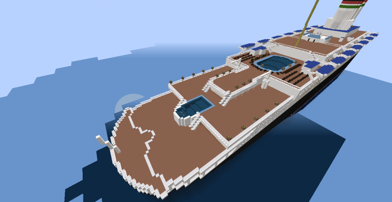 S.S. Rex Minecraft Map