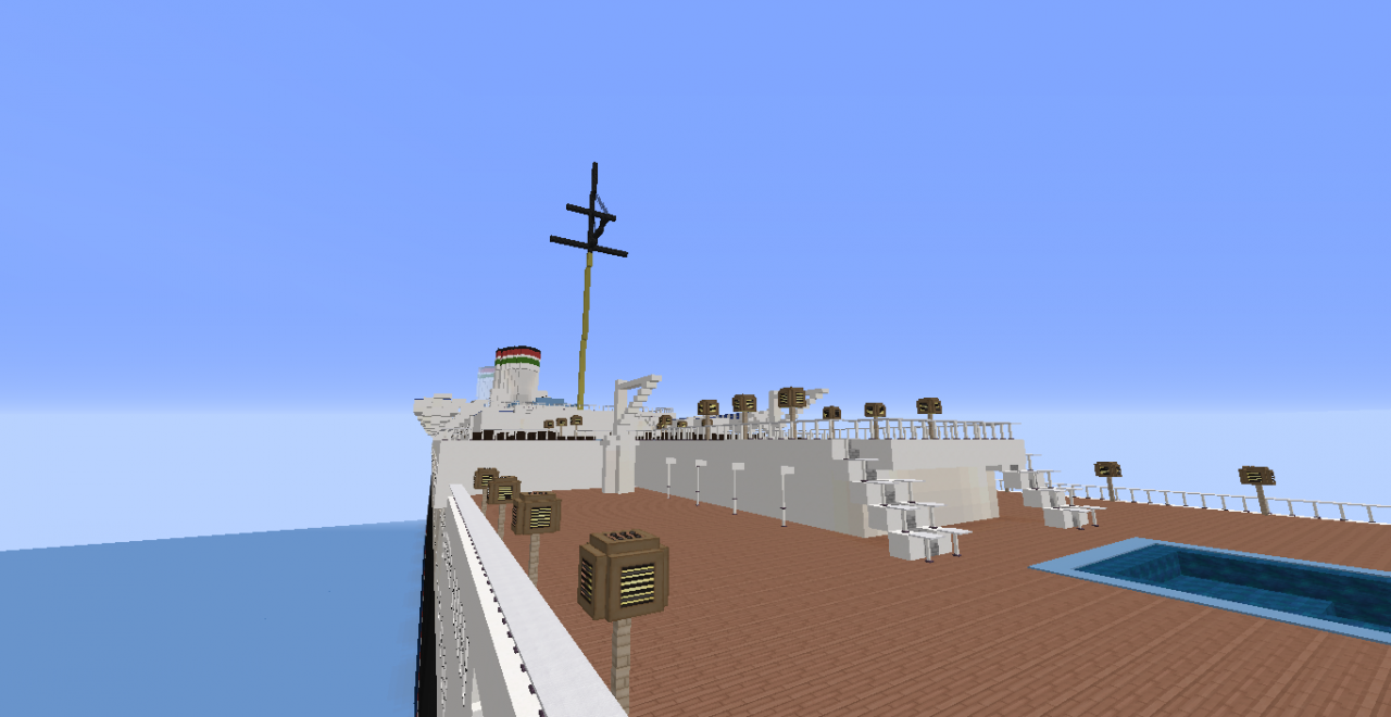 S.S. Rex Minecraft Map