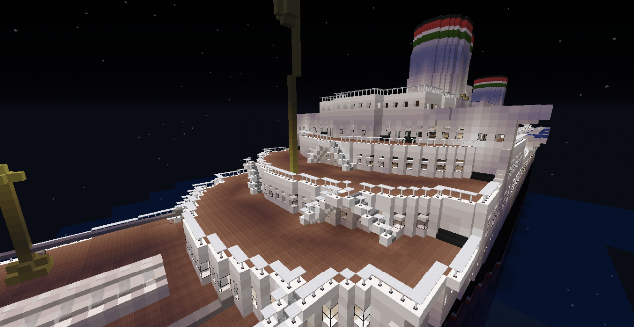 S.S. Rex Minecraft Map