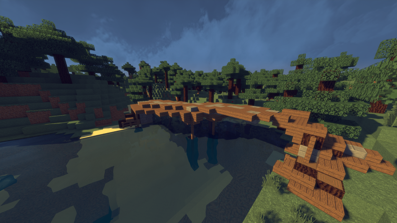 Rustic Bridge Minecraft Map