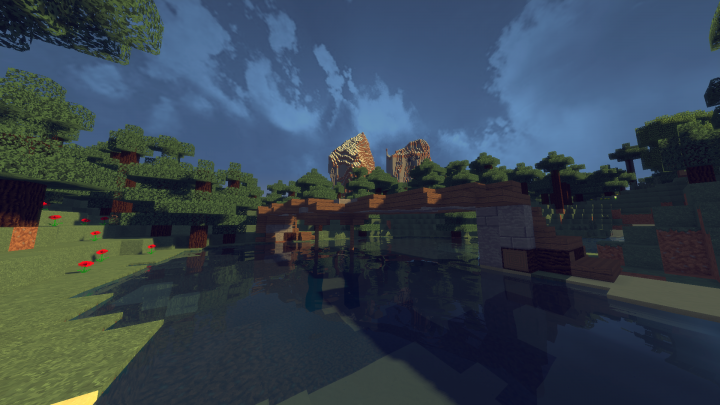 Rustic Bridge Minecraft Map